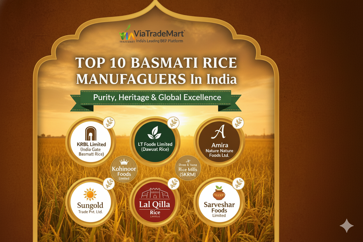 Top 10 Basmati Rice Manufactuxrers in India